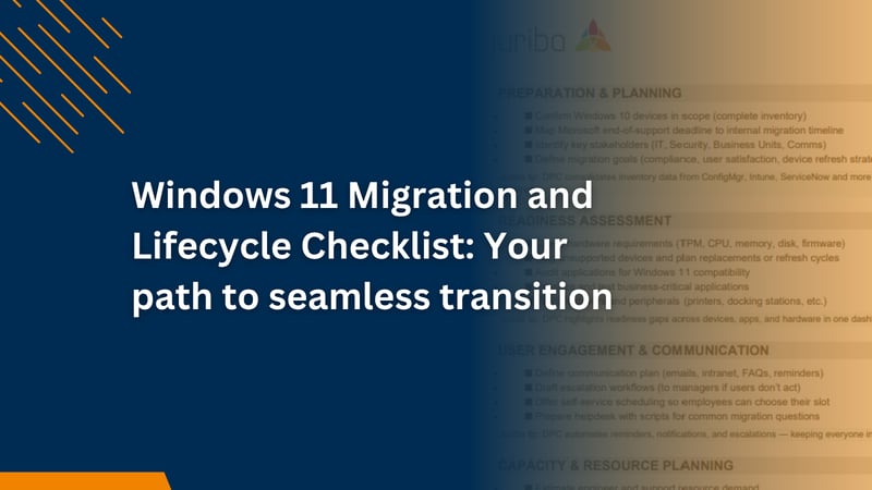 Windows 11 Migration and Lifecycle Checklist: Your path to seamless ...